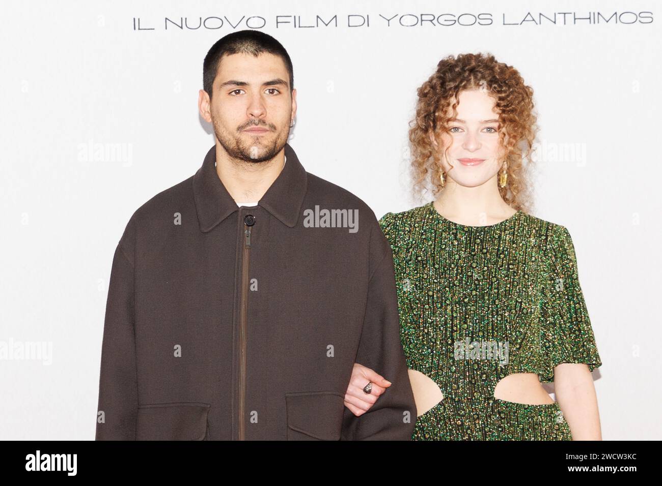 Italy. 16th Jan, 2024. January 16, 2024, Italy: Andrea Dodero and Elisa ...