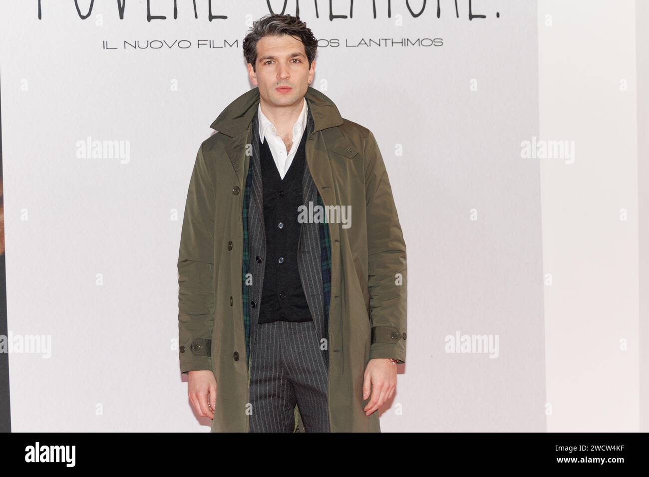 Italy. 16th Jan, 2024. January 16, 2024, Italy: Filippo Scarafia during ...