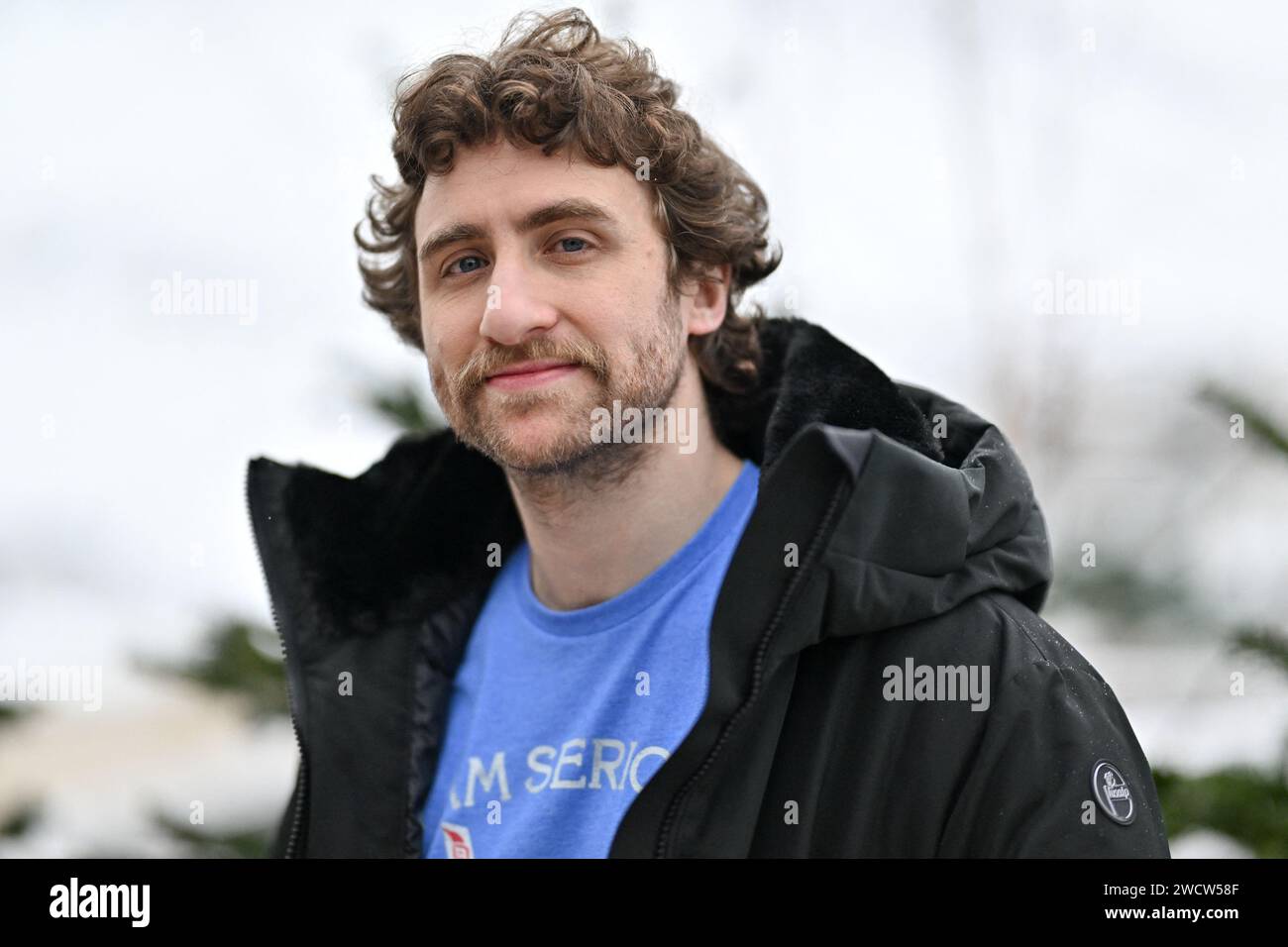 Florent Bernard attending the photocall of the movie Nous Les Leroy ...