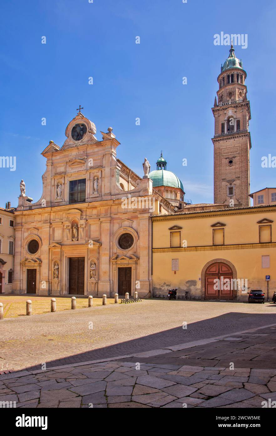 Abbey of St. John the Evangelist in Parma. Italy Stock Photo - Alamy