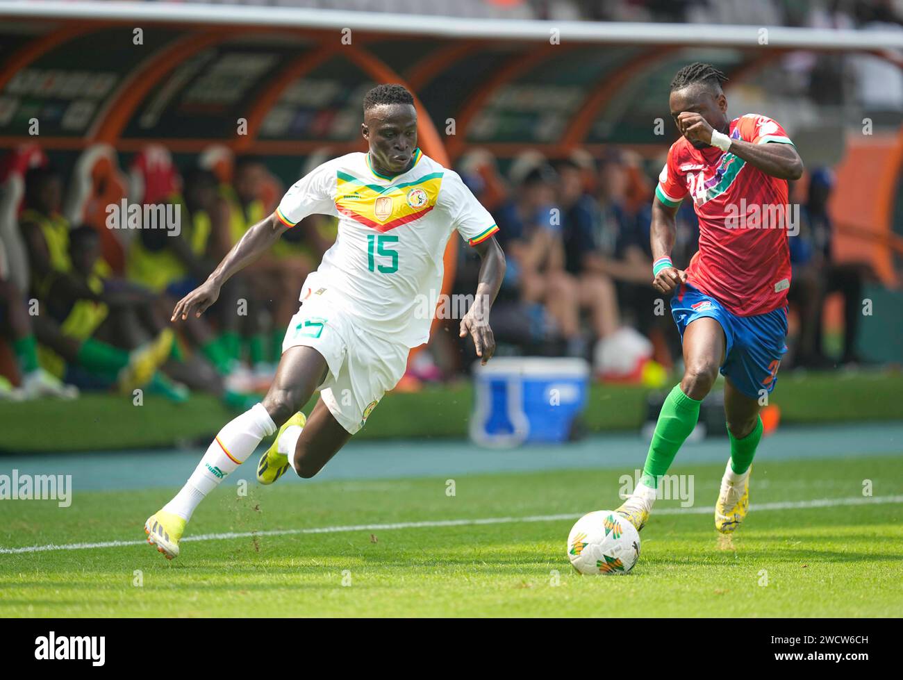 Yamoussoukro, Ivory Coast. 15th Jan, 2024. January 15 2024: Krepin ...