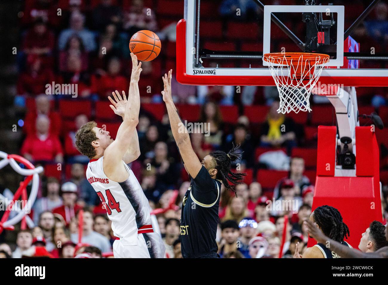Raleigh, United States. 16th Jan, 2024. January 16, 2024: NC State ...