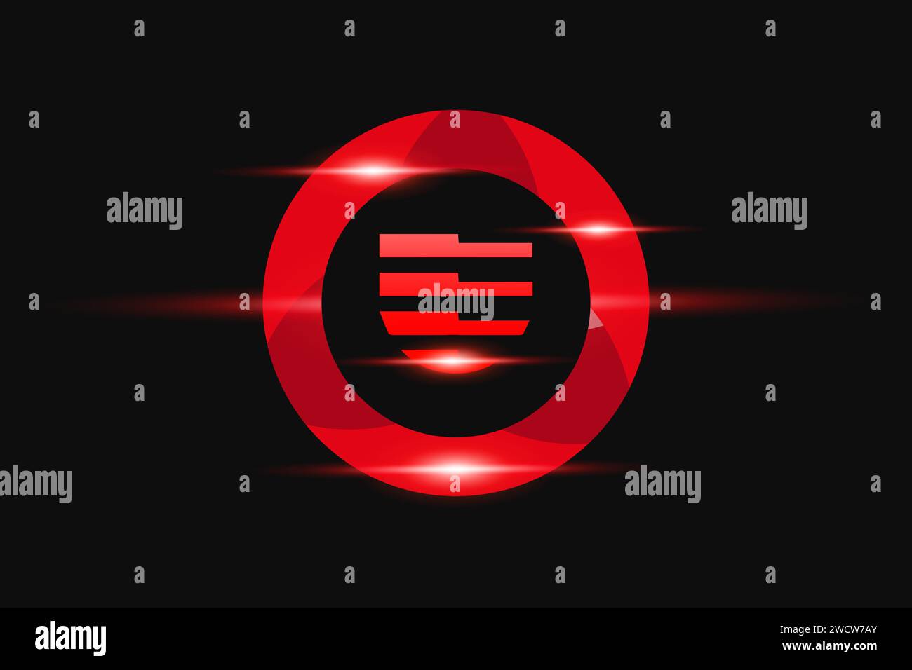 Eu red logo hi-res stock photography and images - Alamy