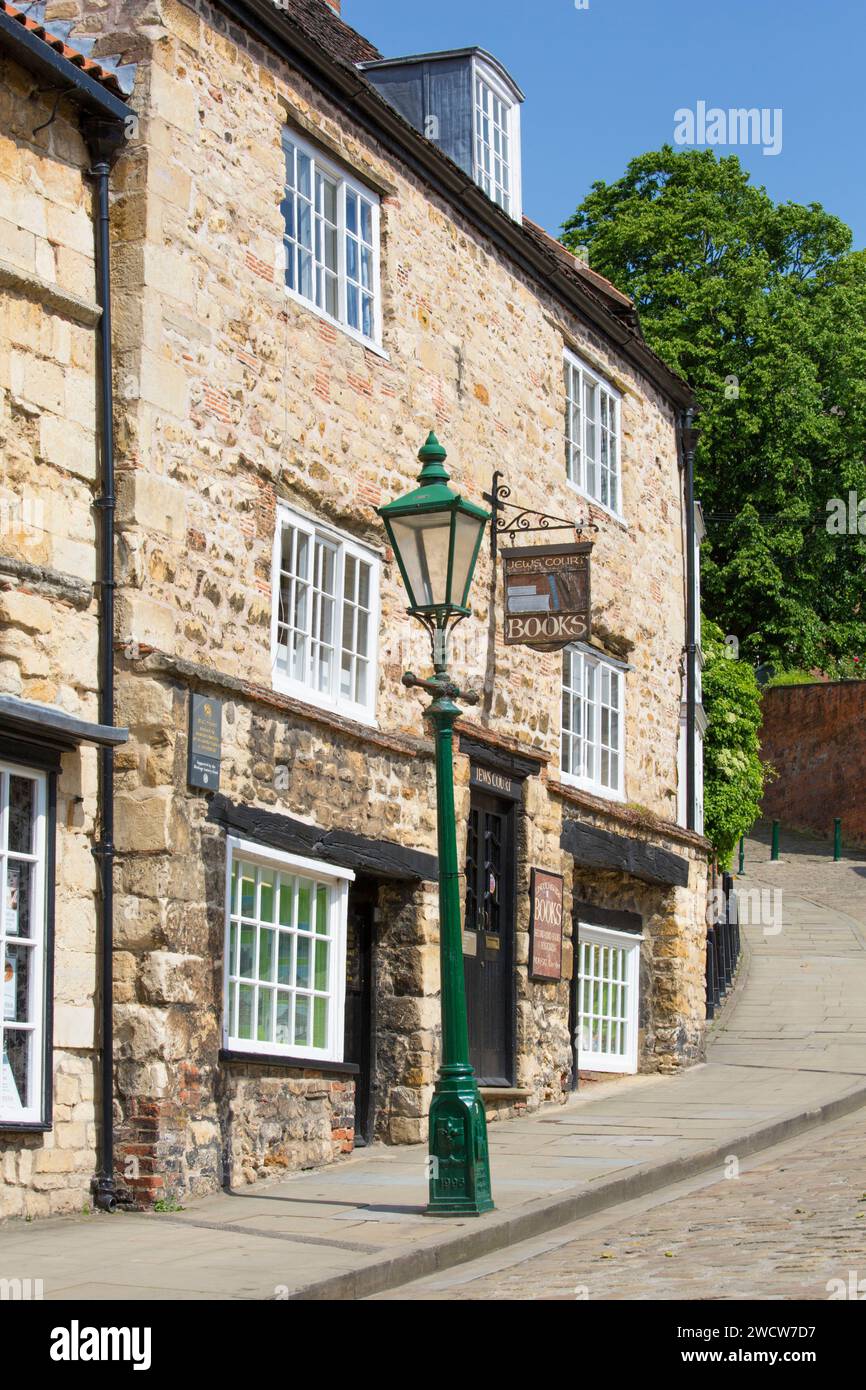 Lincoln, Lincolnshire, England. The historic 13th century Jews' Court ...