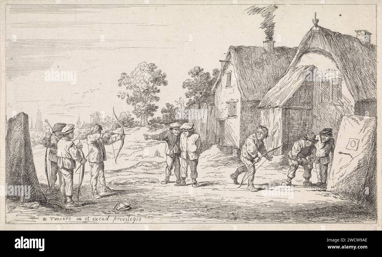 Right two men shooting arrows hi-res stock photography and images - Alamy