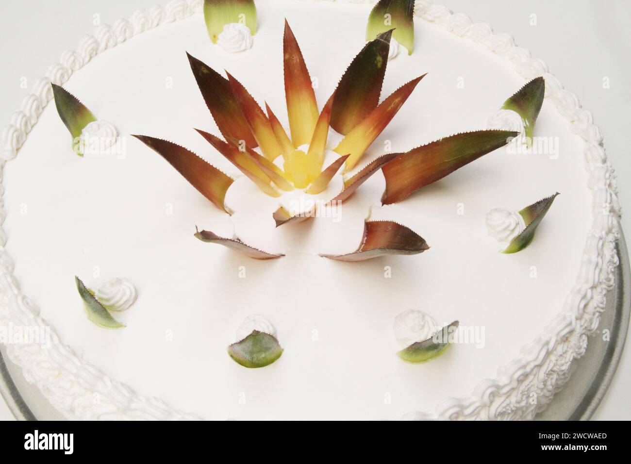 Pineapple cake, Sao Paulo, Brazil Stock Photo - Alamy