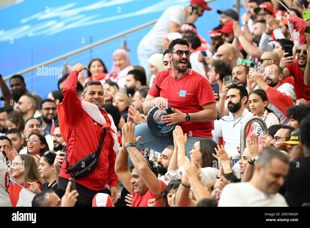 Lebanon team fans hi-res stock photography and images - Alamy