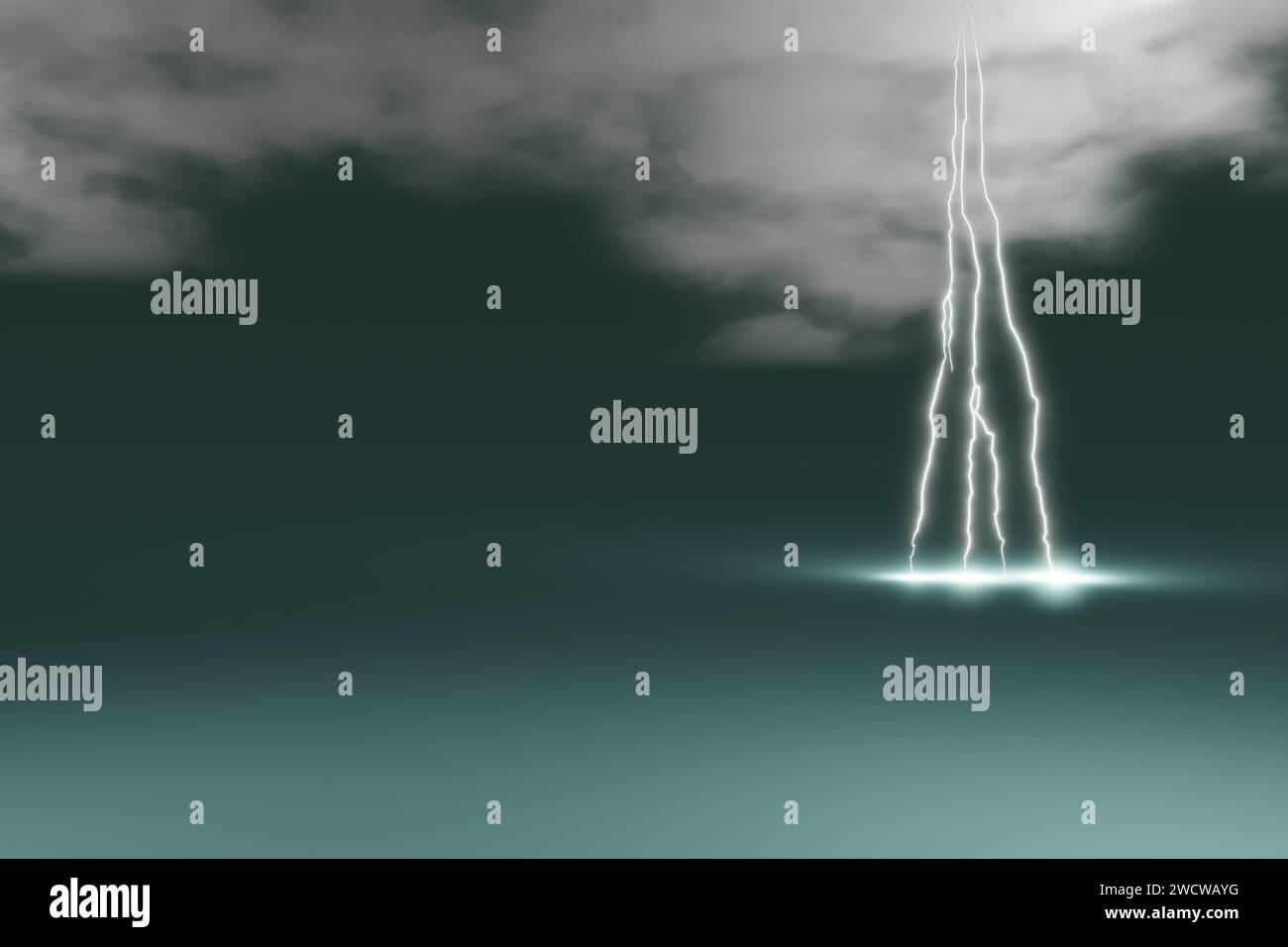 3d render battery lightning hi-res stock photography and images - Alamy