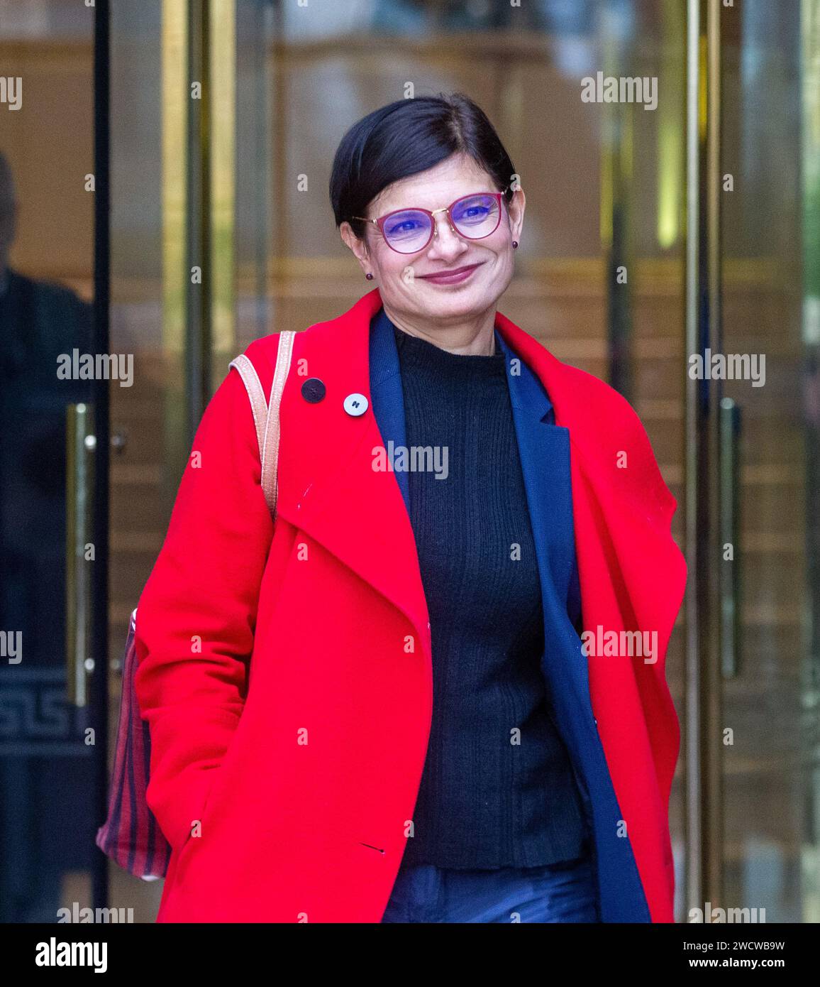London, England, UK. 17th Jan, 2024. Shadow Culture Secretary THANGAM ...