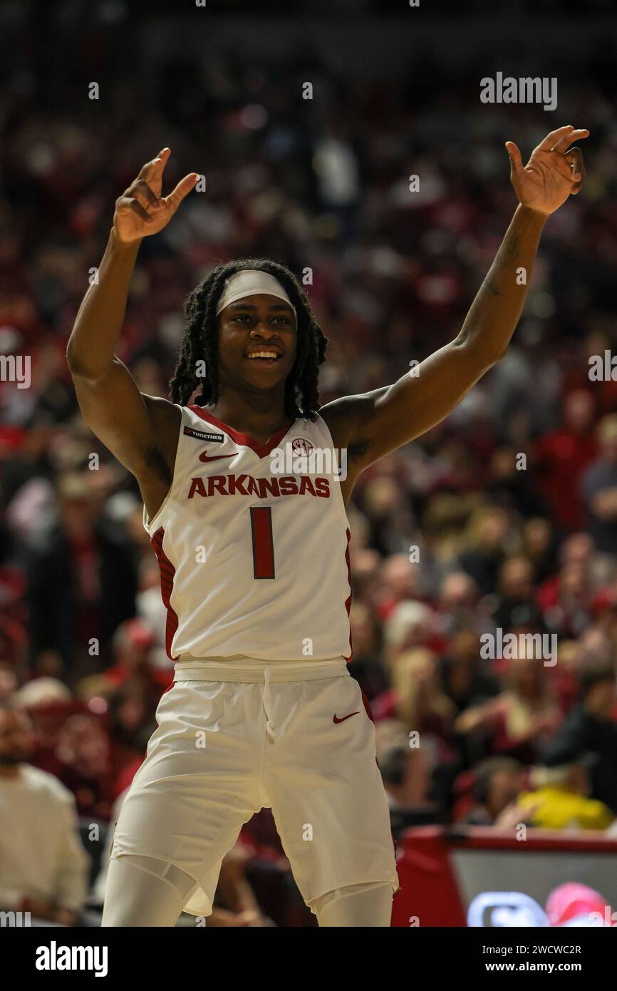 Keyone Menifield Jr. 16th Jan, 2024. #1 celebrates following a three ...