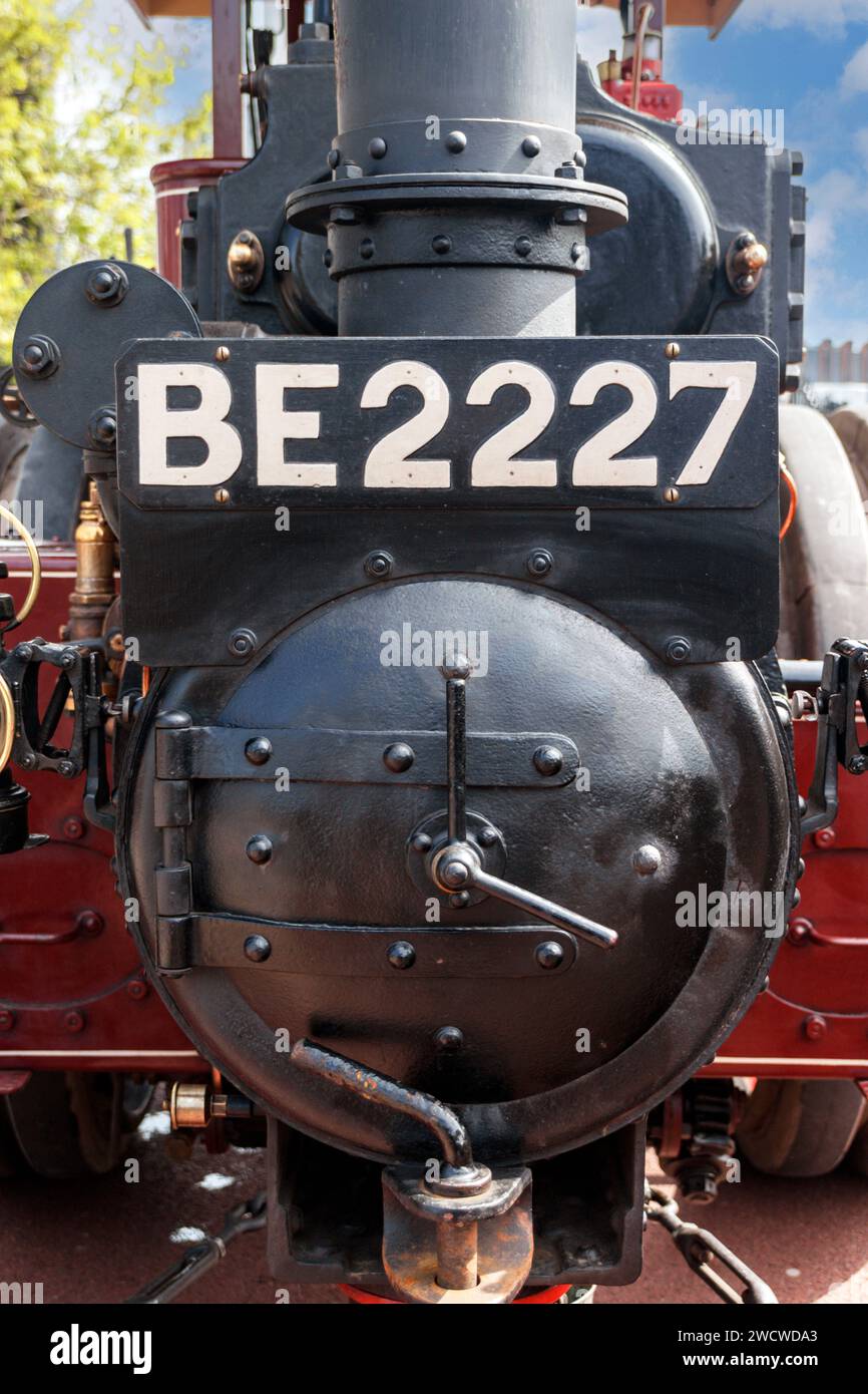 Marshall traction engine. Steam at the Dock 2018 Stock Photo - Alamy