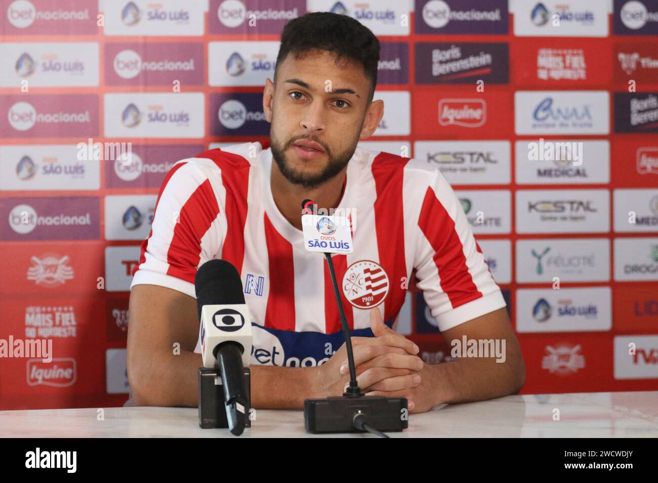 PE - RECIFE - 01/17/2024 - NAUTICO, PRESENTATION PAULO SERGIO AND ROBSON REIS- Robson Reis is ...