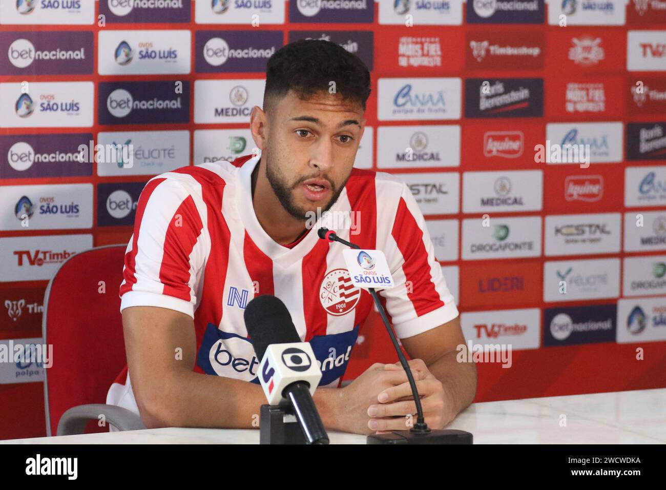 PE - RECIFE - 01/17/2024 - NAUTICO, PRESENTATION PAULO SERGIO AND ROBSON REIS- Robson Reis is ...