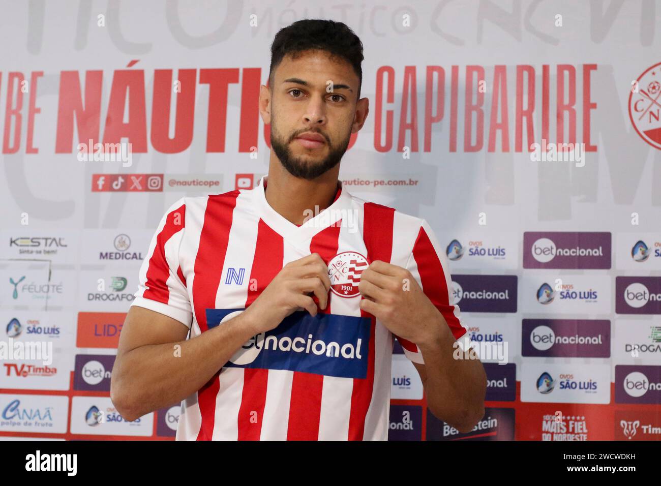 PE - RECIFE - 01/17/2024 - NAUTICO, PRESENTATION PAULO SERGIO AND ROBSON REIS- Robson Reis is ...