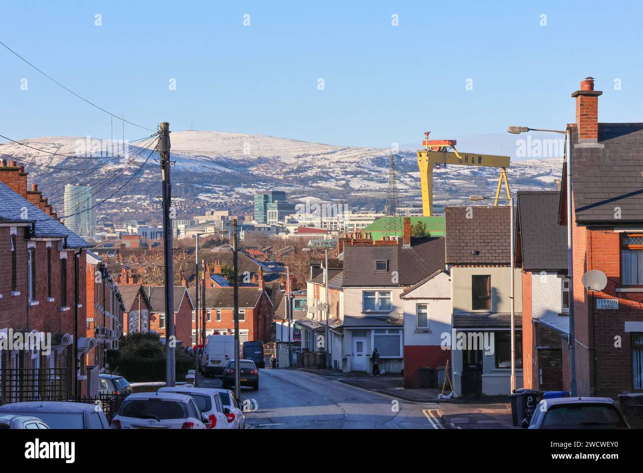 Belfast weather january 2024 hi-res stock photography and images - Alamy
