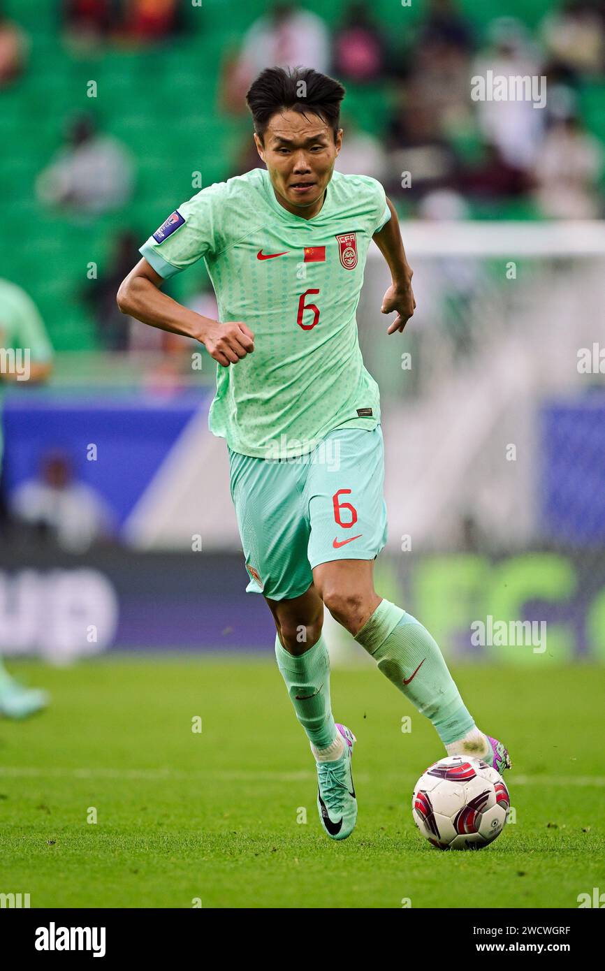 Doha, Qatar. 17th Jan, 2024. Lebanon v China PR Group A - AFC Asian Cup ...