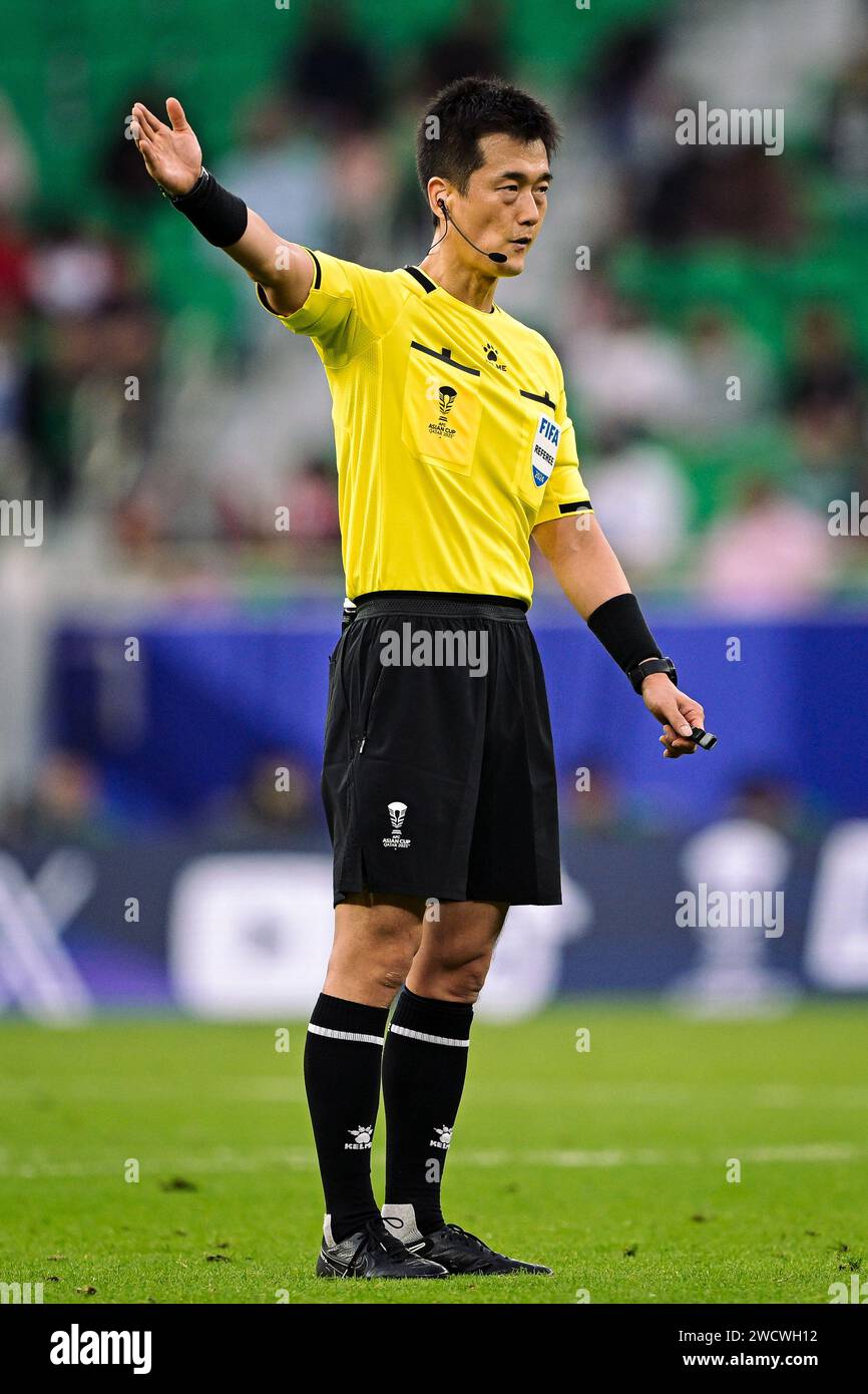 Doha, Qatar. 17th Jan, 2024. Lebanon v China PR Group A - AFC Asian Cup ...