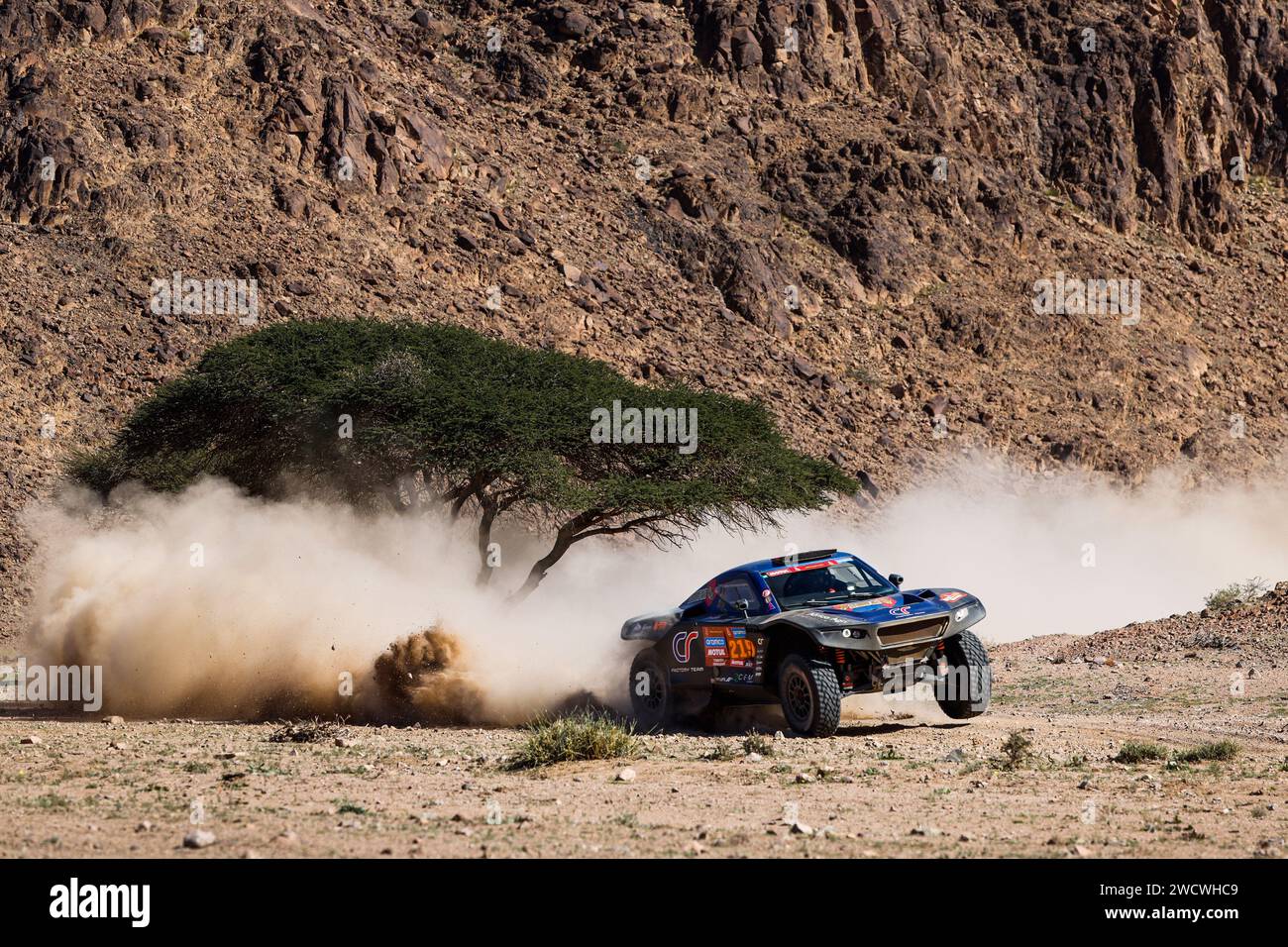 Al Ula, Saudi Arabia - January 17, 2024, 219 BARAGWANATH Brian (zaf ...
