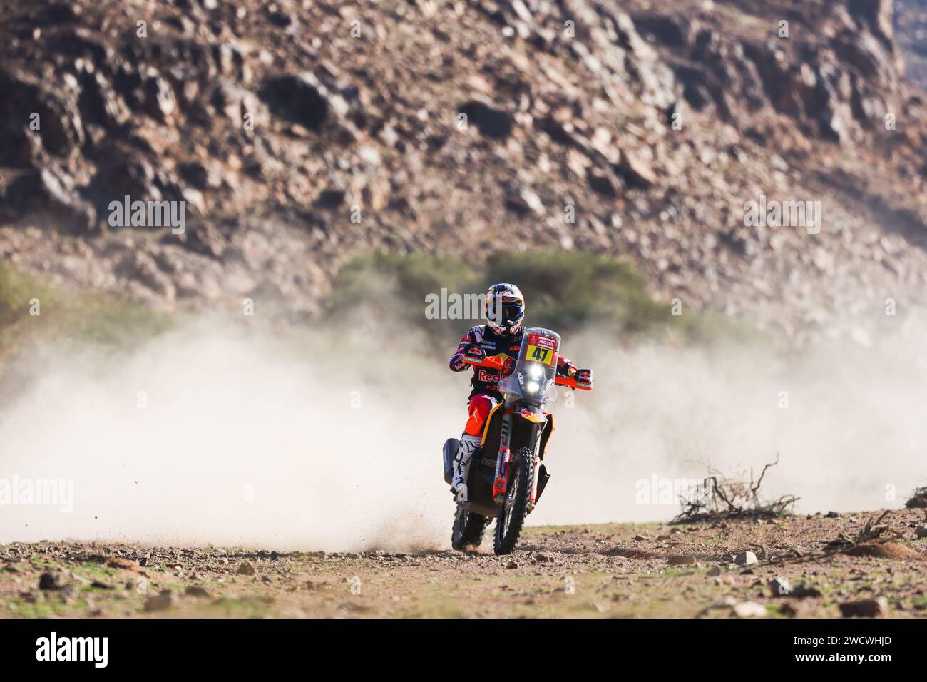Al Ula, Saudi Arabia - January 17, 2024, 47 BENAVIDES Kevin (arg), Red ...