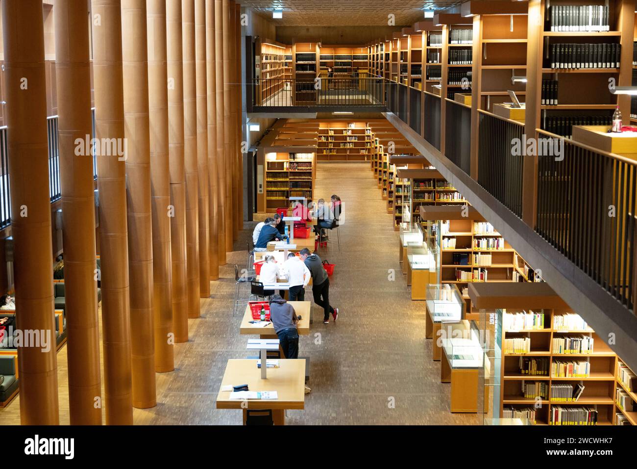 Dresden, Germany. 17th Jan, 2024. Students in the Saxon State and ...