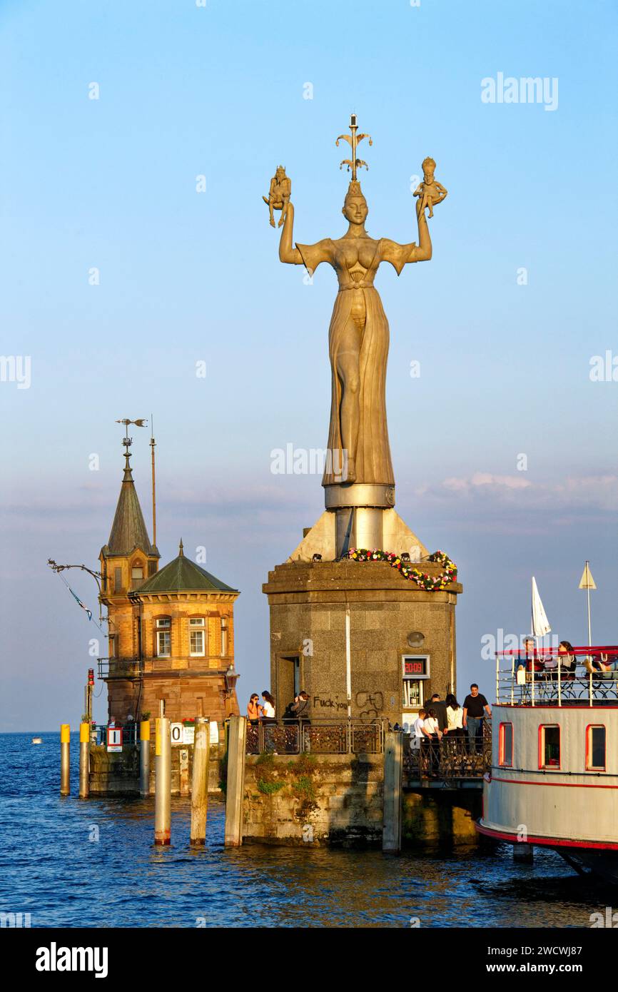 Germany, Bade Wurttemberg, Lake Constance (Bodensee), Konstanz, the ...