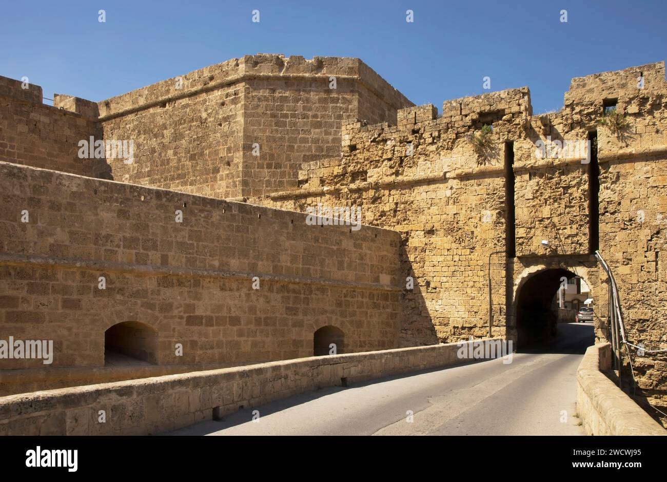Ravelin in Famagusta. Cyprus Stock Photo - Alamy