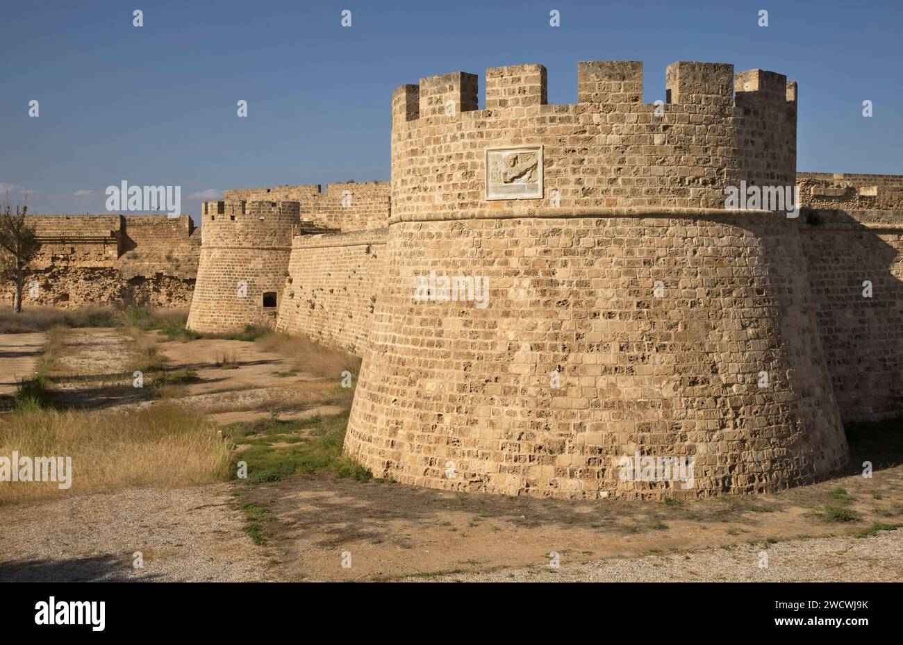 Othello castle in Famagusta. Cyprus Stock Photo - Alamy