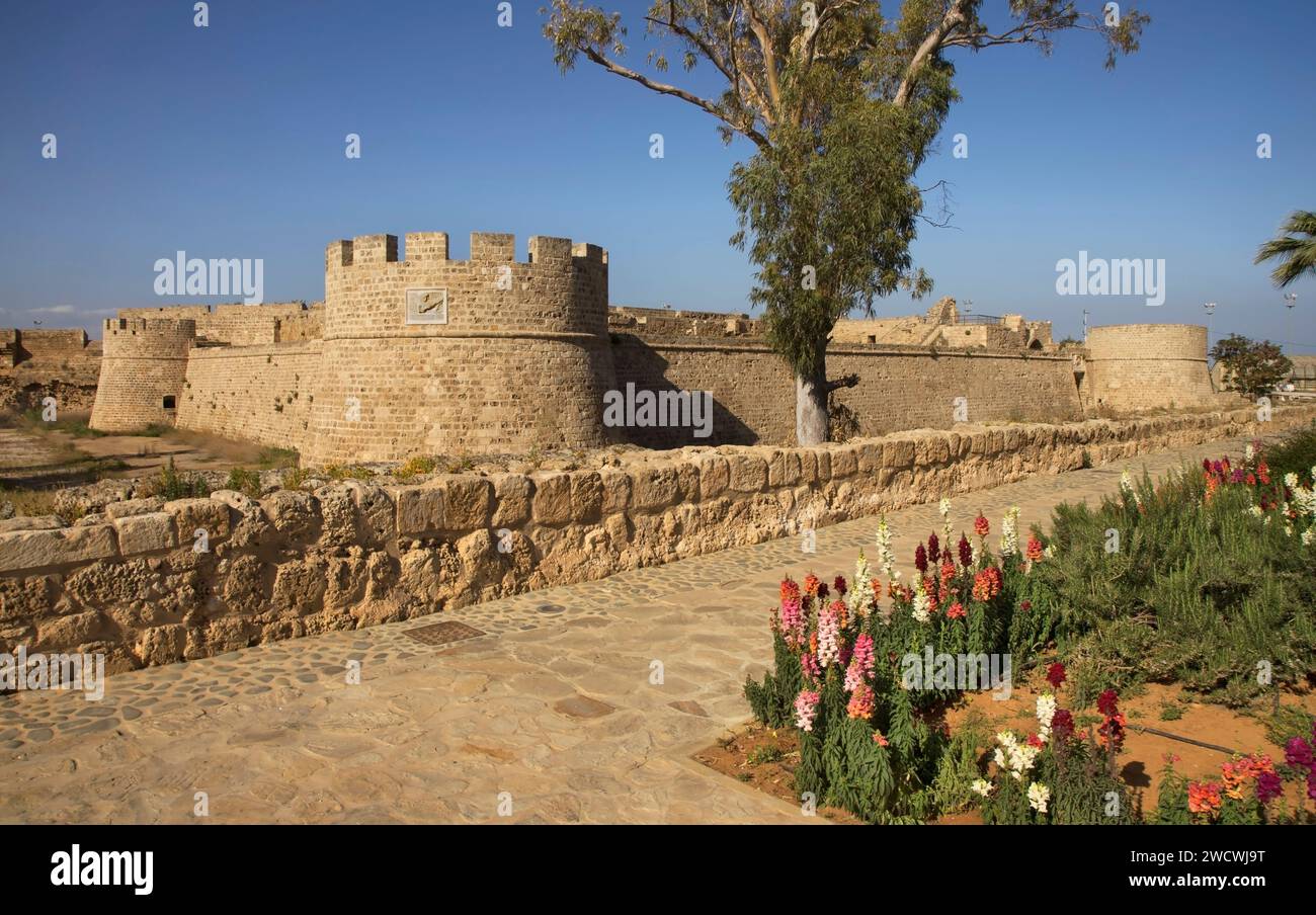 Othello castle in Famagusta. Cyprus Stock Photo - Alamy