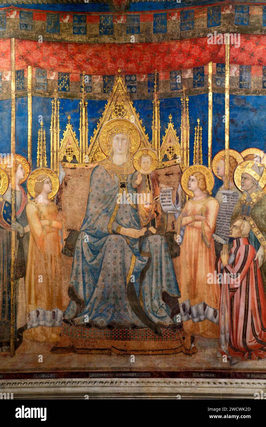 Italy, Tuscany, Val d'Elsa, the medieval village of San Gimignano ...