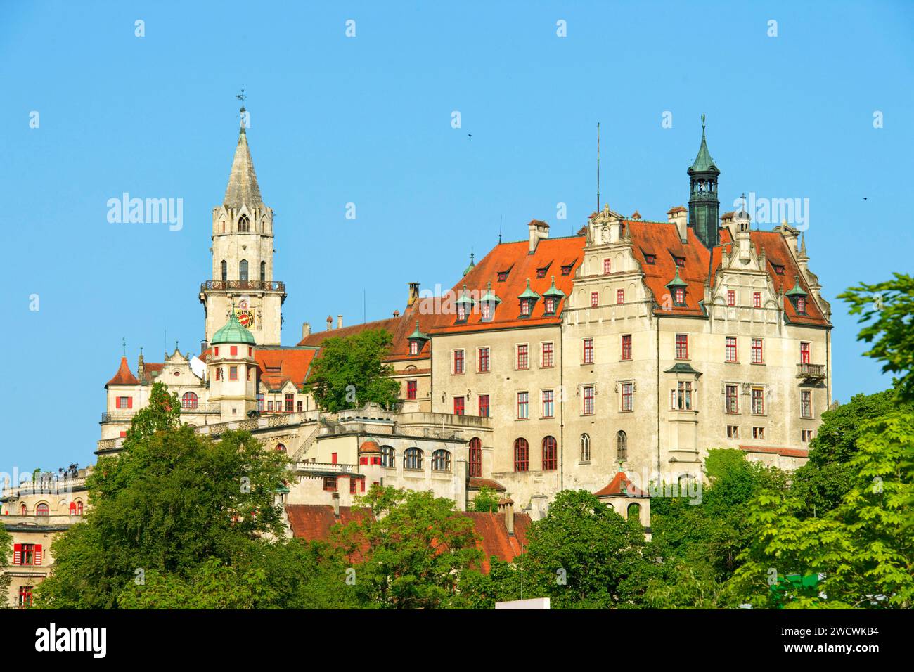 Germany, Baden Wurttemberg, Upper Swabia (Schwäbische Alb), Sigmaringen ...