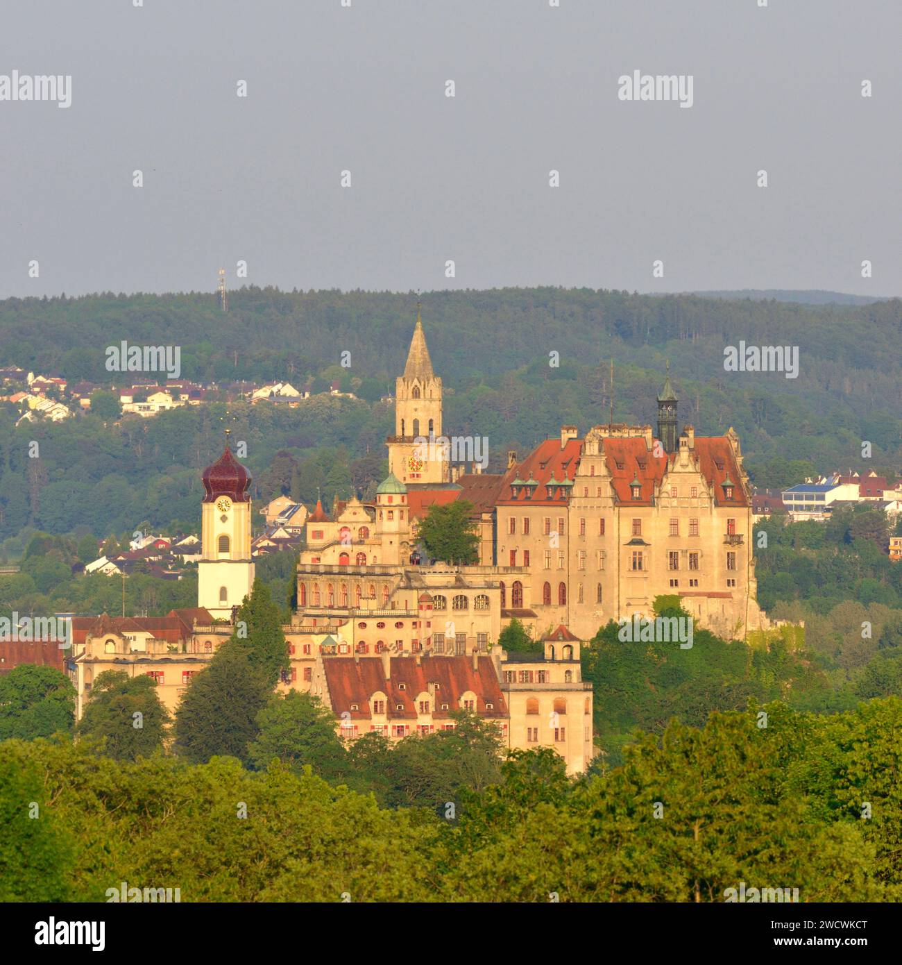 Germany, Baden Wurttemberg, Upper Swabia (Schwäbische Alb), Sigmaringen ...