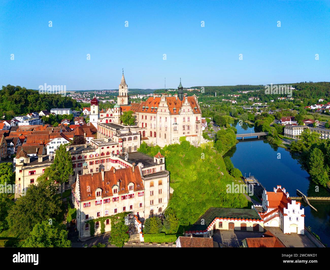 Germany, Baden Wurttemberg, Upper Swabia (Schwäbische Alb), Sigmaringen ...