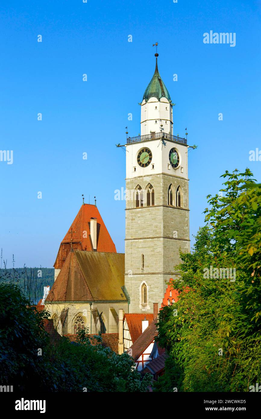 Germany, Baden Wurttemberg, Lake Constance (Bodensee), Uberlingen, Old ...