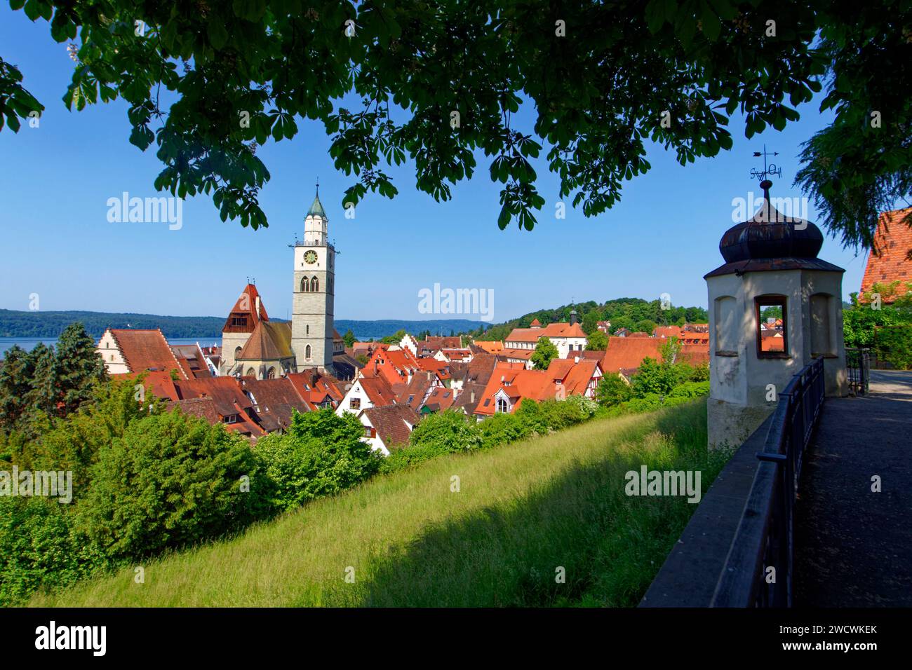 Germany, Baden Wurttemberg, Lake Constance (Bodensee), Uberlingen, Old ...