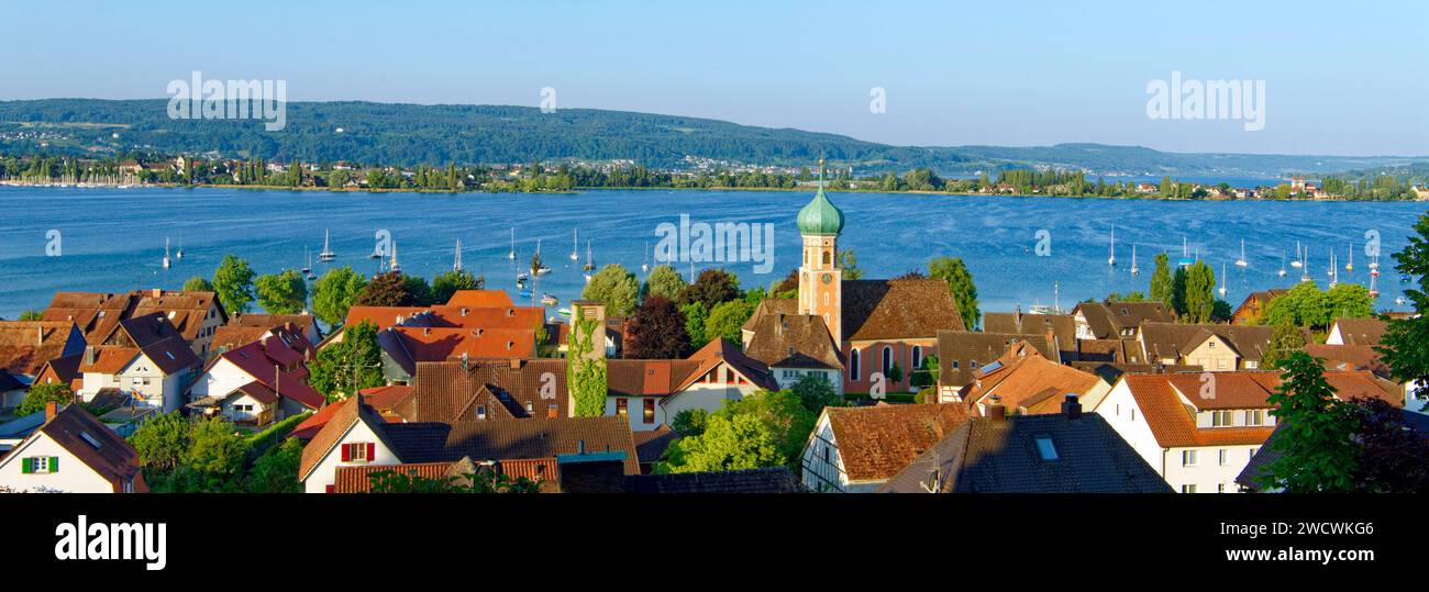 Germany, Baden Wurttemberg, Lake Constance (Bodensee), View of the ...