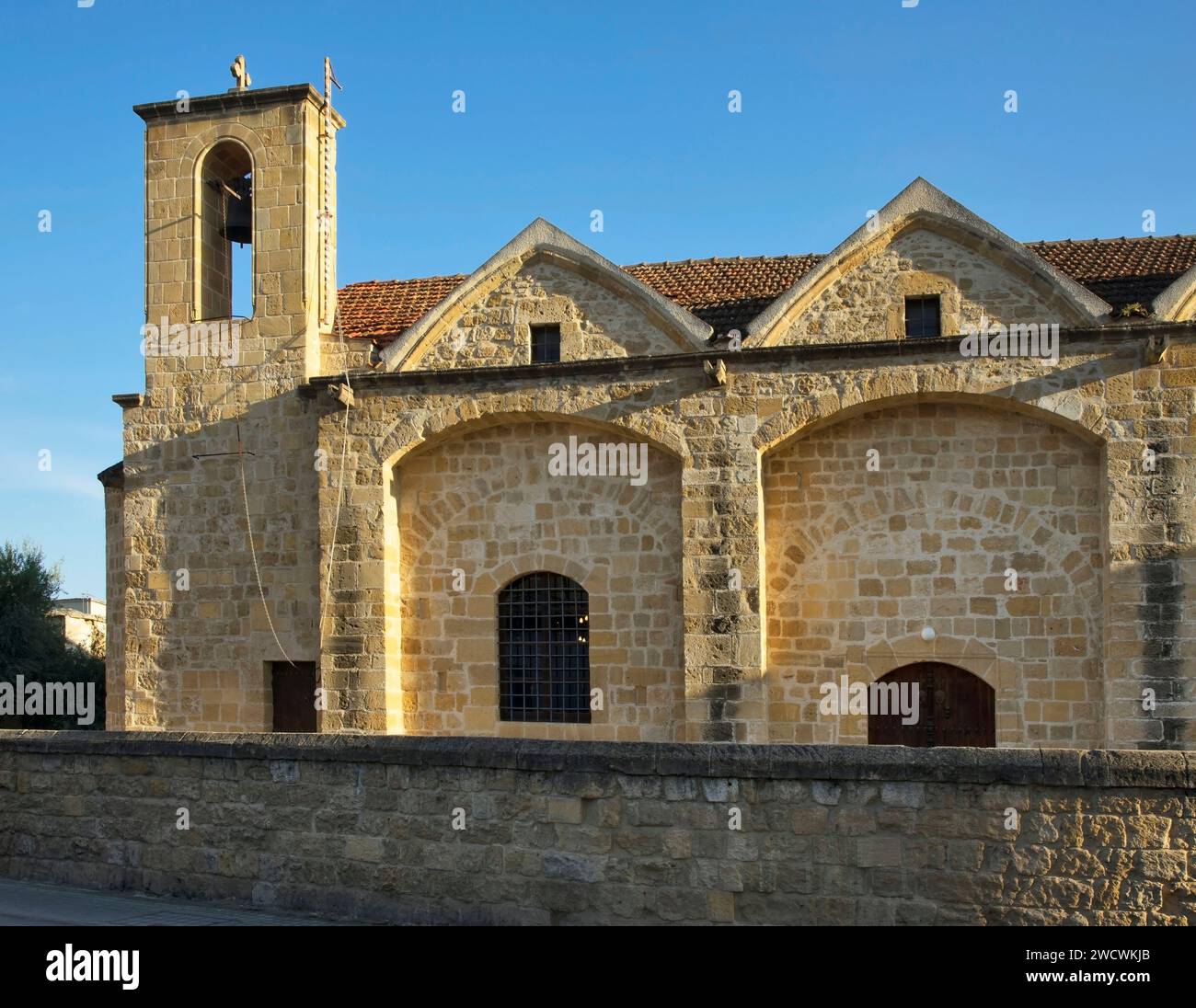 Church of St. Cassian - Agios Kassianos in Nicosia. Cyprus Stock Photo ...
