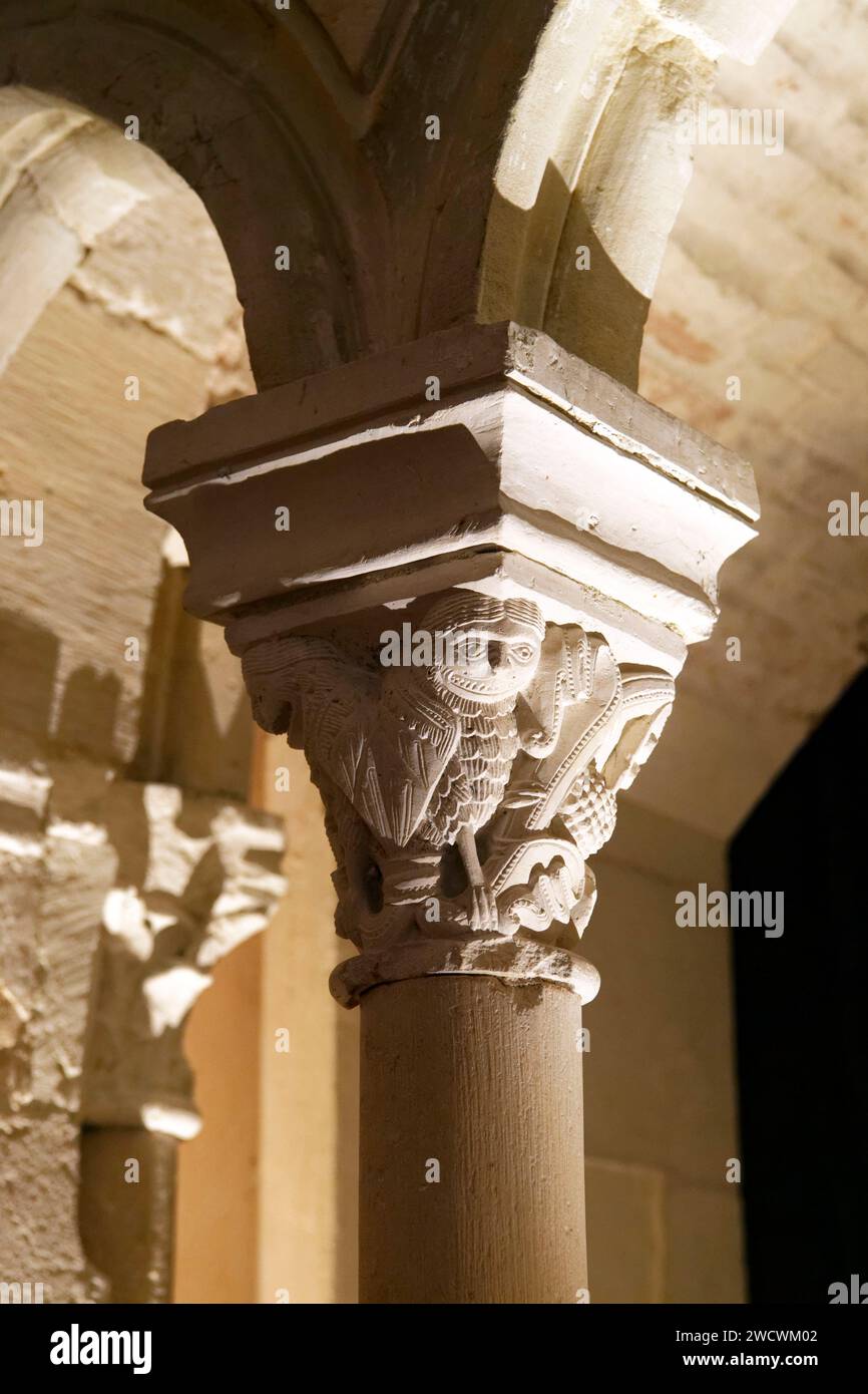 France, Marne, Reims, Saint Remi Museum in the former Royal Abbey of ...