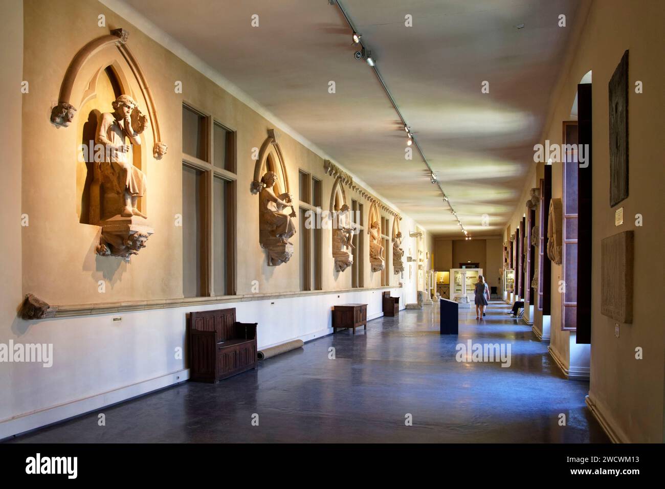 France, Marne, Reims, Saint Remi Museum in the former Royal Abbey of ...