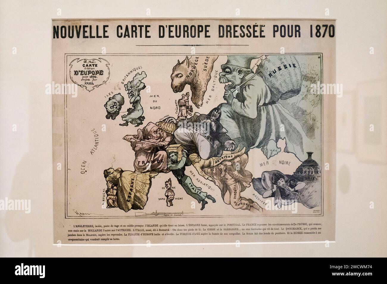 Funny map of france hi-res stock photography and images - Alamy