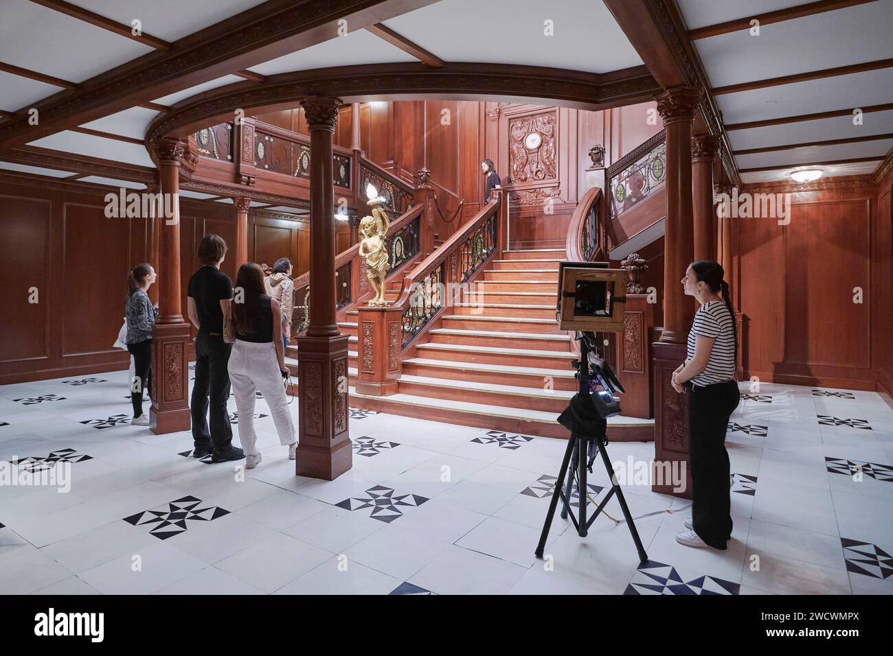 Titanic First Class Grand Staircase