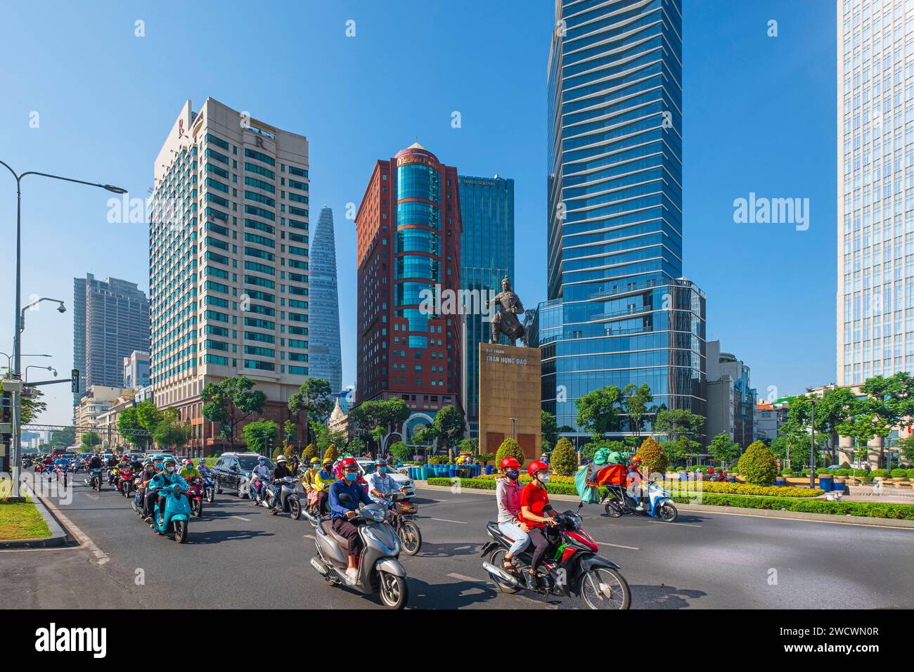 Vietnam, Ho Chi Minh City (Saigon), District 1, Ben Nghe area ...