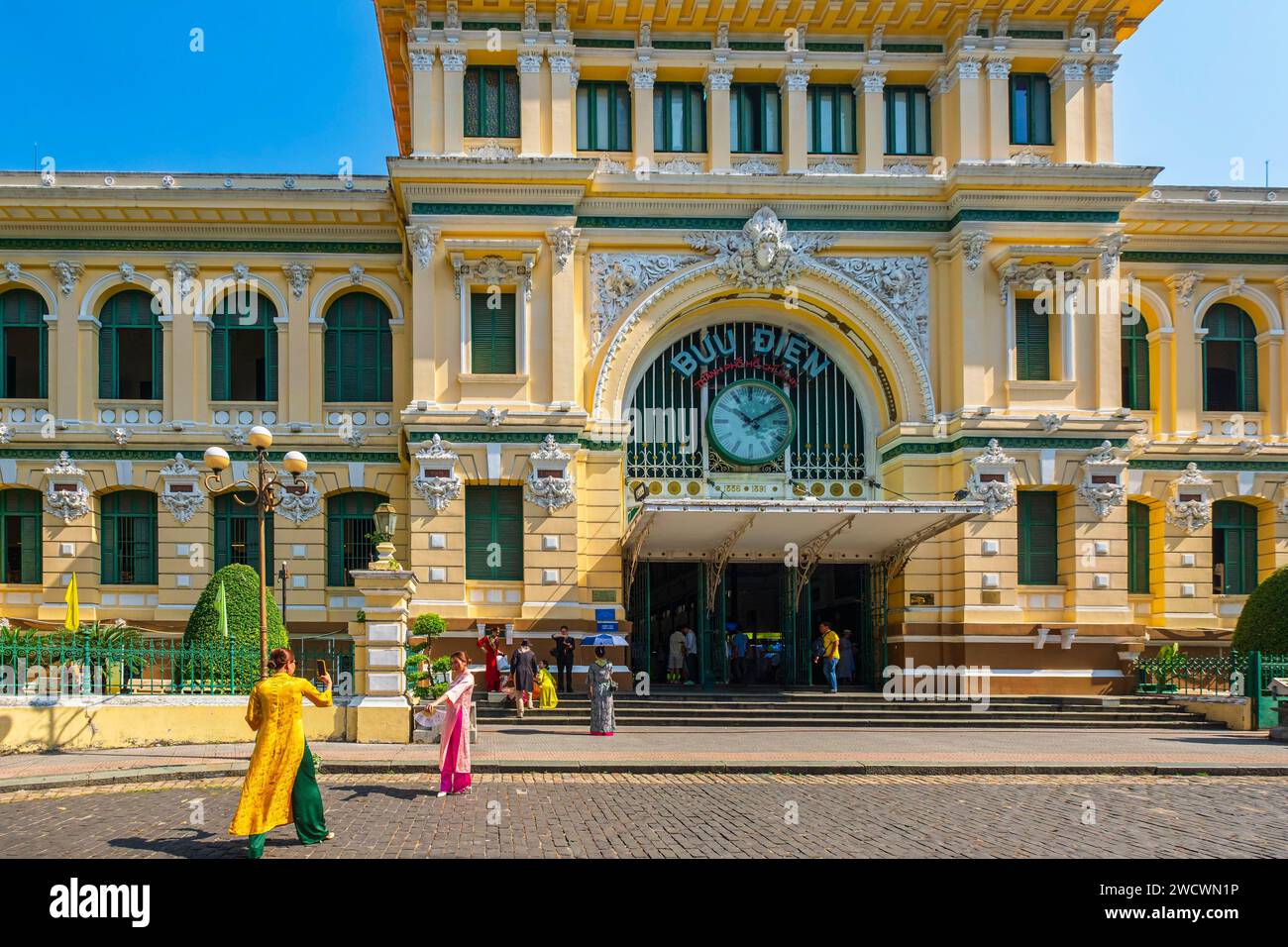 Vietnam, Ho Chi Minh City (Saigon), District 1, Ben Nghe area, the ...