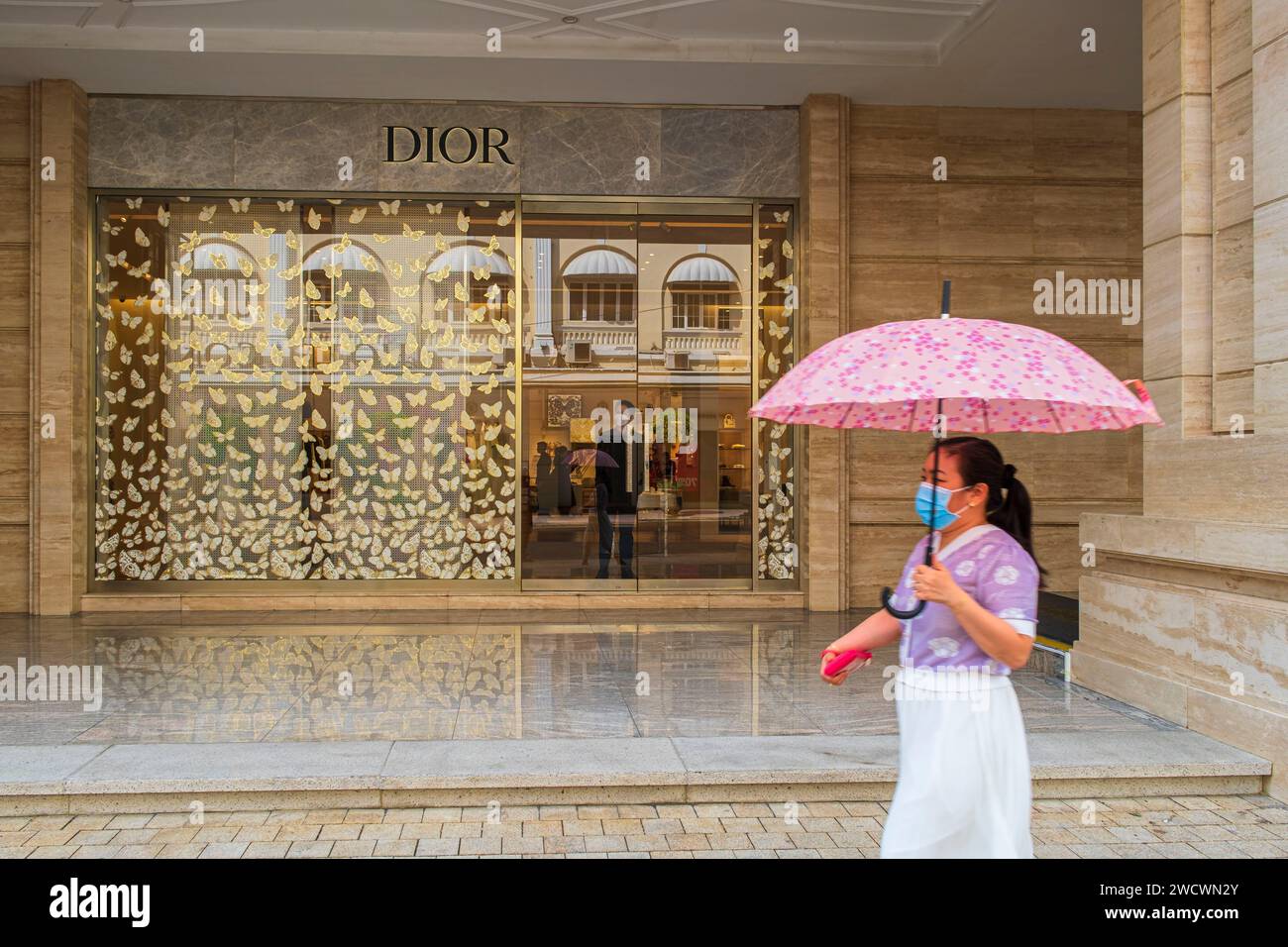 Vietnam, Ho Chi Minh City (Saigon), District 1, luxury shop of the ...