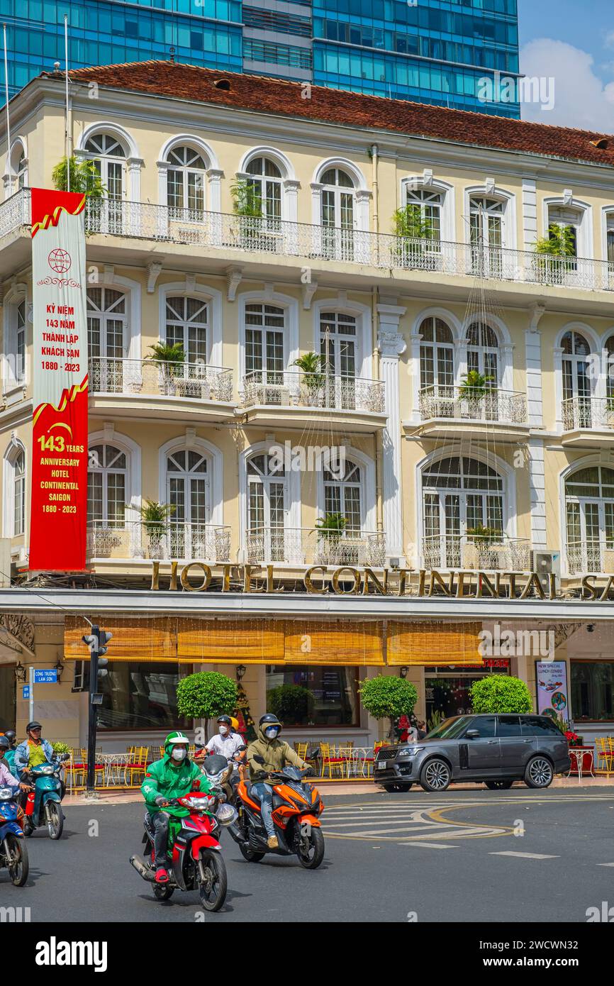 Vietnam, Ho Chi Minh City (Saigon), District 1, Hotel Continental ...