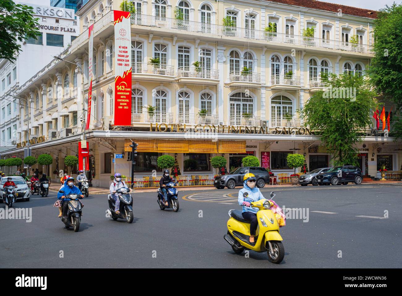Vietnam, Ho Chi Minh City (Saigon), District 1, Hotel Continental ...