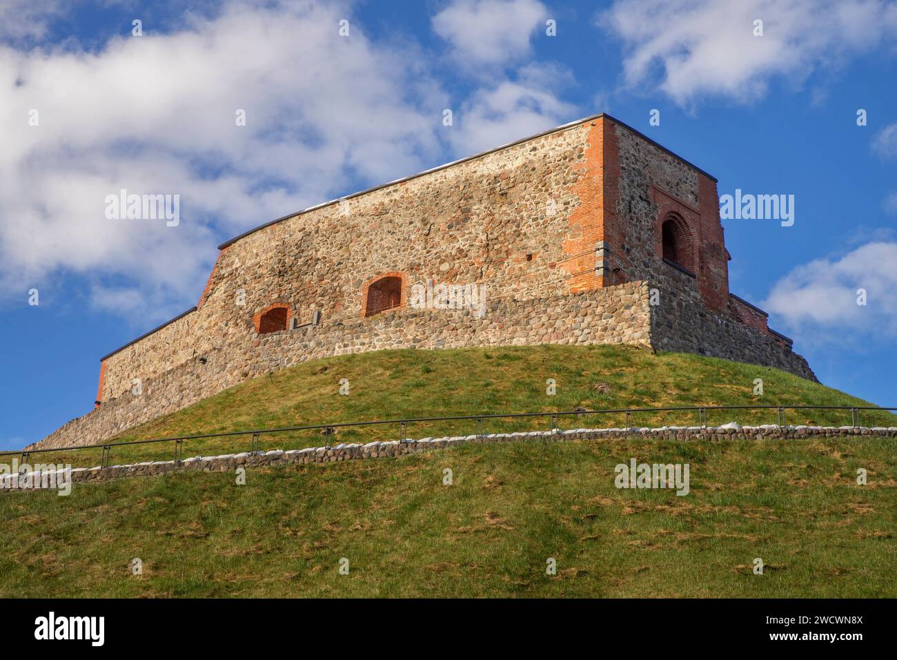 Upper castle in Vilnius. Lithuania Stock Photo - Alamy