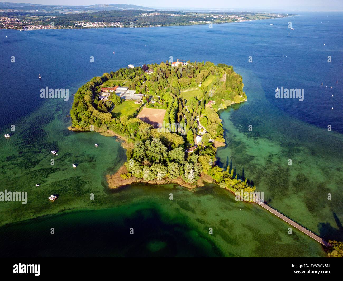 Germany, Bade Wurttemberg, Lake Constance (Bodensee), Mainau Island ...