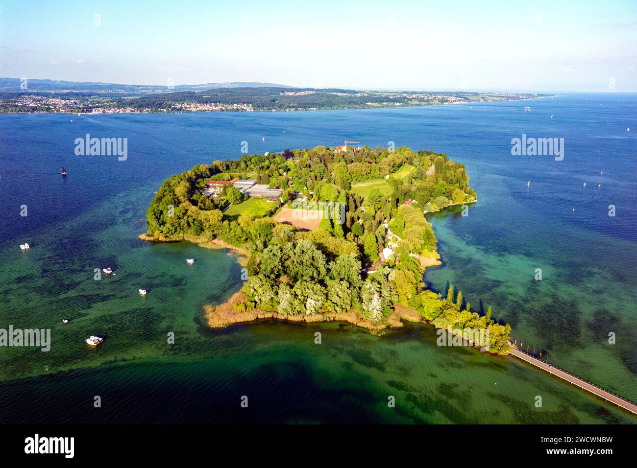 Germany, Bade Wurttemberg, Lake Constance (Bodensee), Mainau Island ...