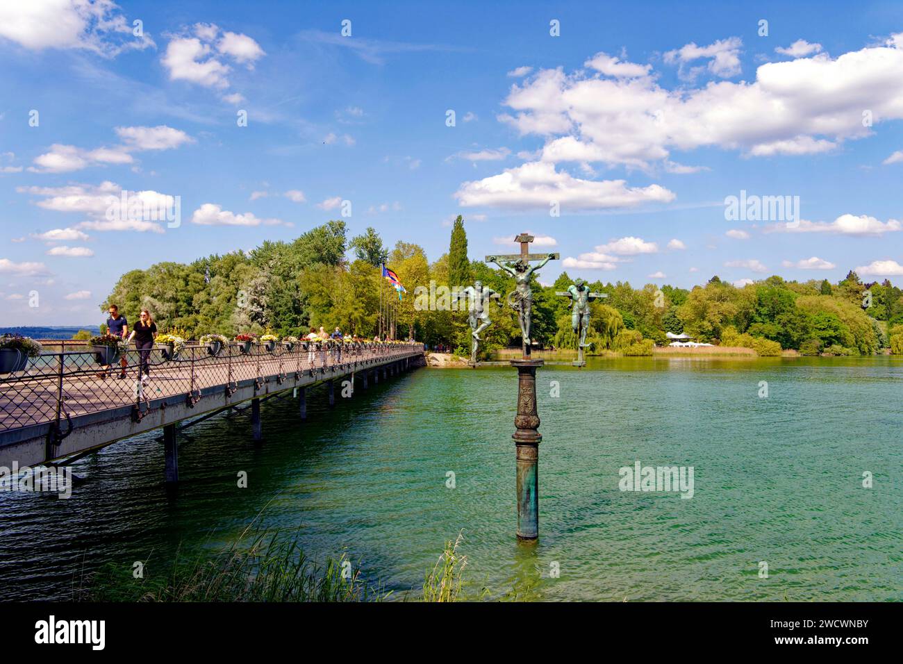 Germany, Bade Wurttemberg, Lake Constance (Bodensee), Mainau Island ...