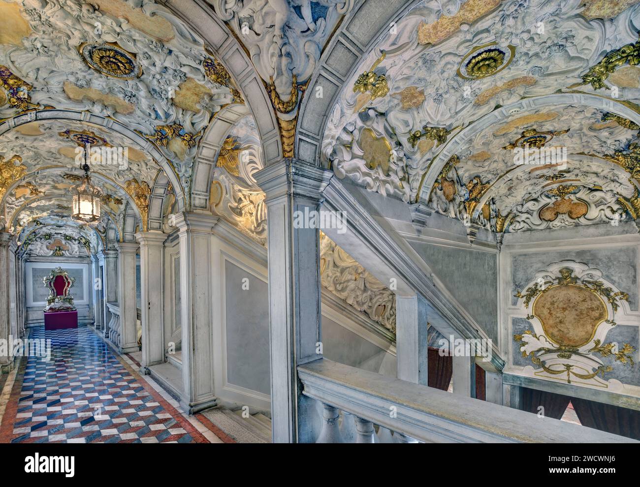 Italy, Veneto, Venice listed as World Heritage by UNESCO, scuola grande ...